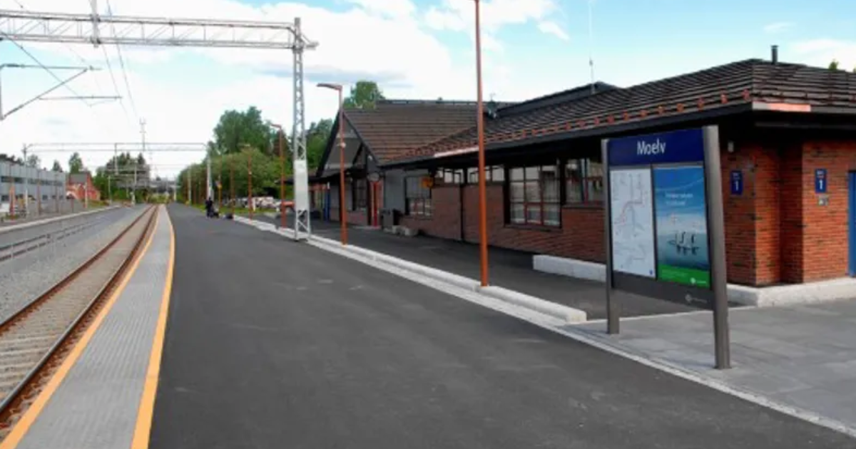 Pilegrimsleden | Moelv stasjon
